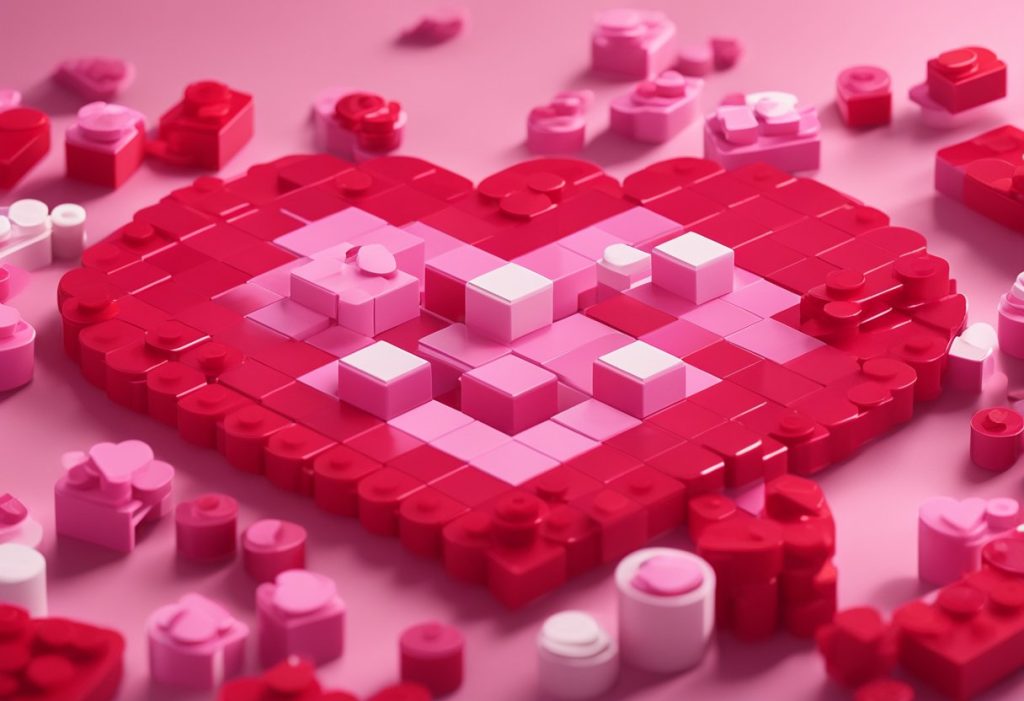 Lego Heart Pattern: Crafting Affection With Bricks | The Toddler Life