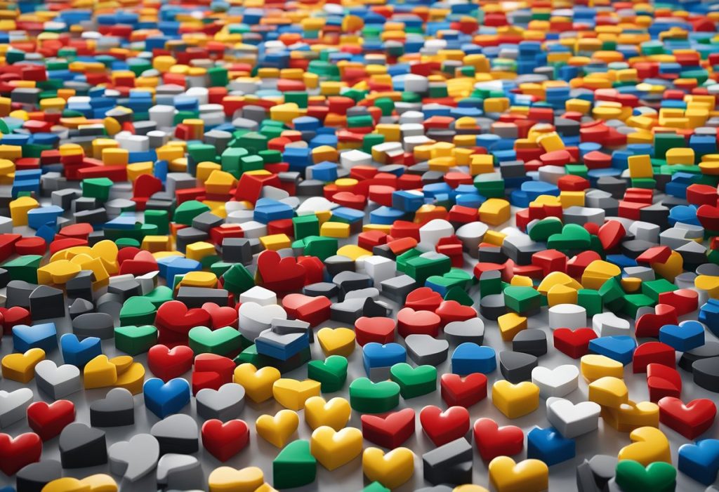 Lego Heart Pattern: Crafting Affection With Bricks | The Toddler Life
