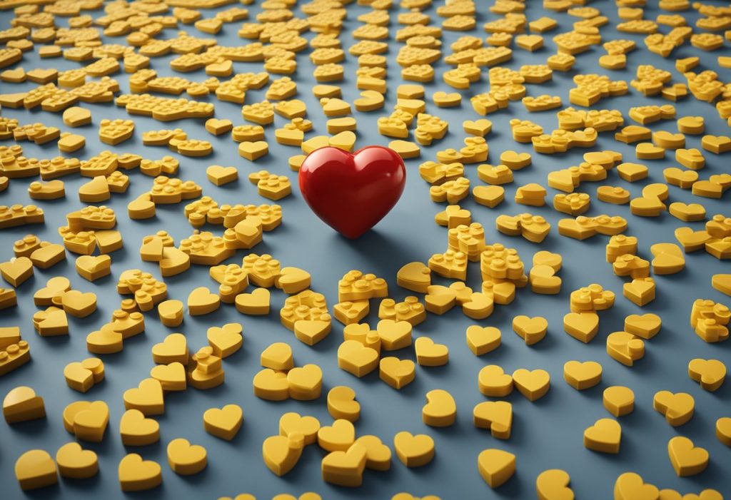 Lego Heart Pattern: Crafting Affection With Bricks | The Toddler Life